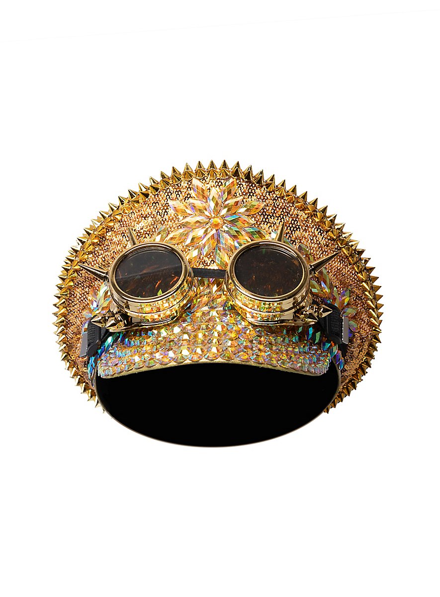 Over the Top Hat gold - maskworld.com