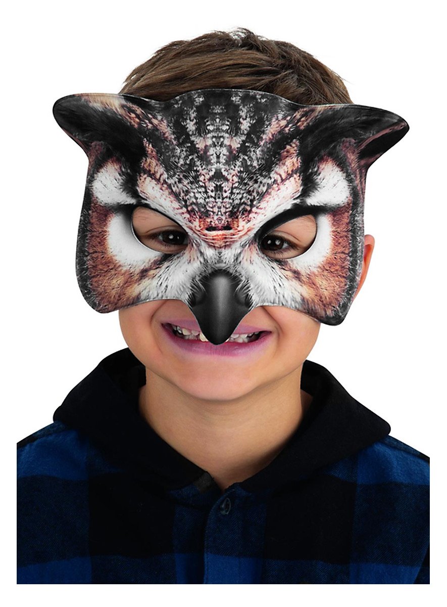 Owl mask for children - maskworld.com
