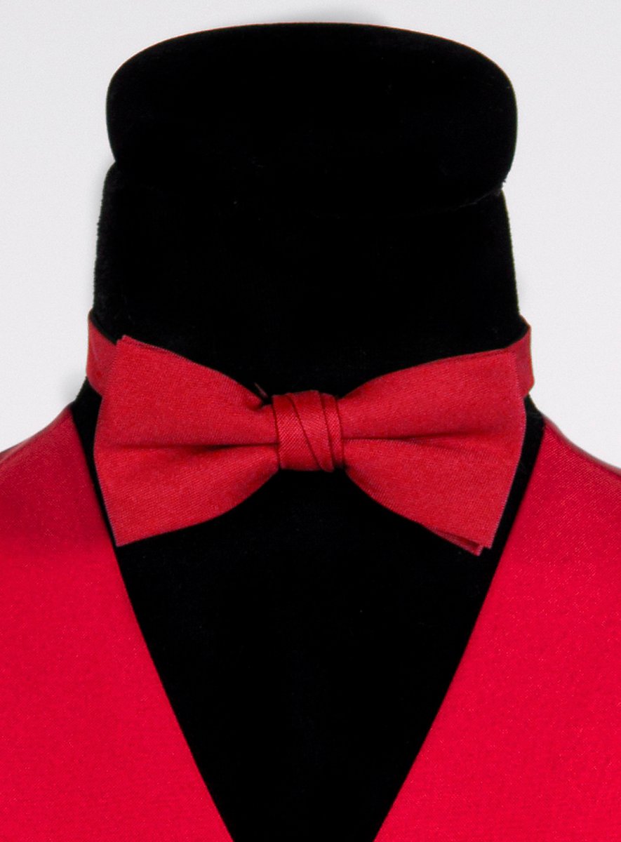 Papillon rosso deluxe opaco - maskworld.com