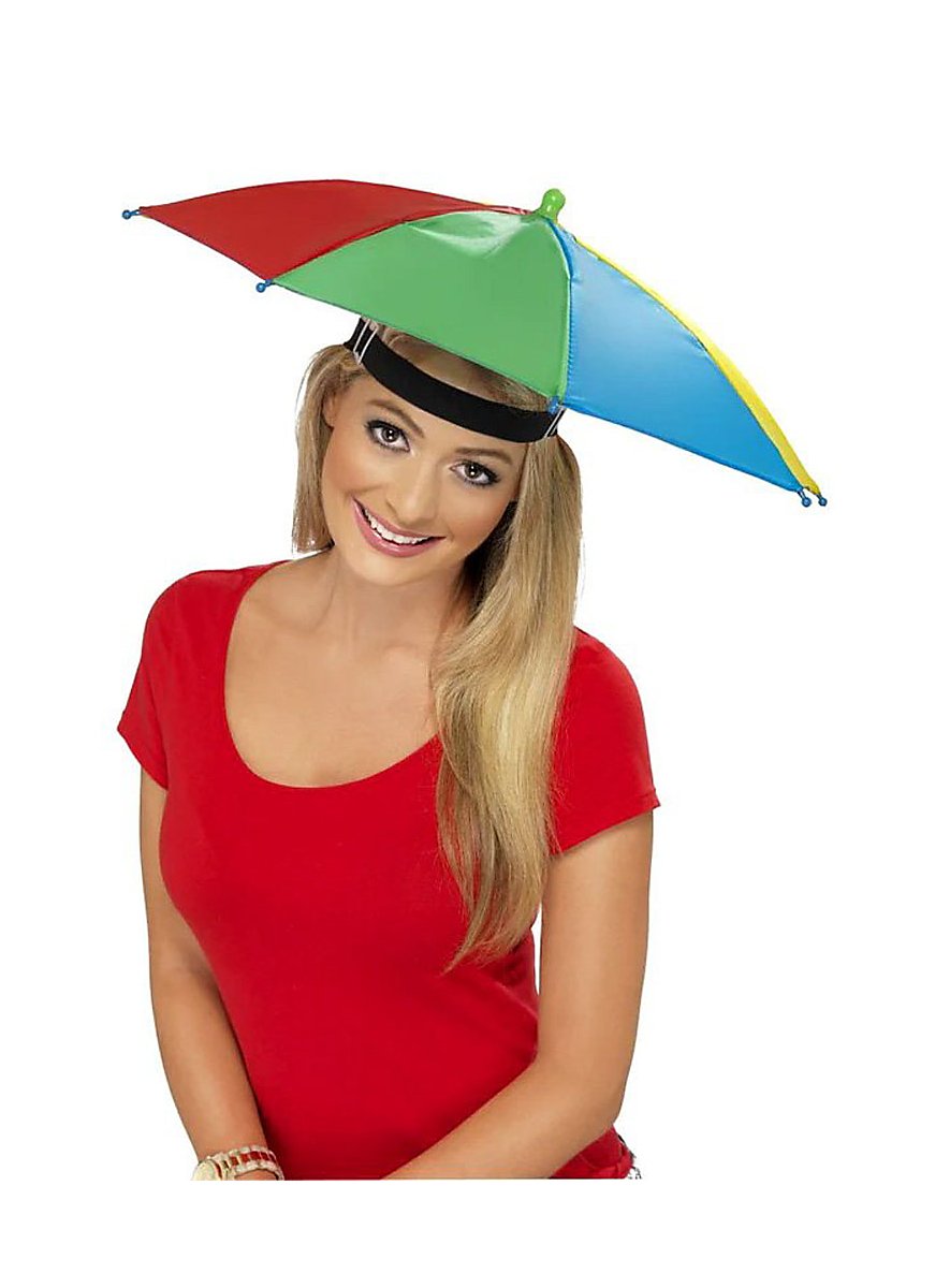 Parasol hat colorful - maskworld.com