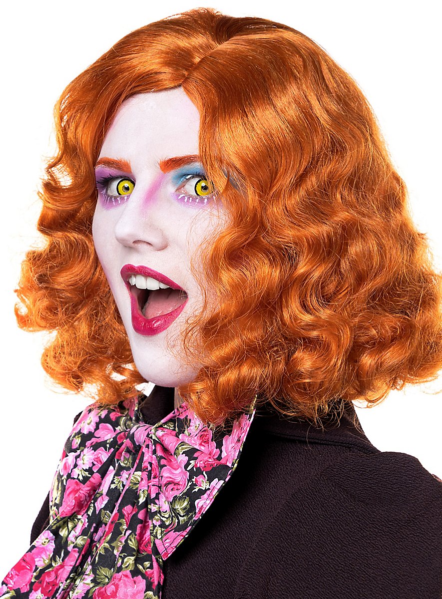 Mad Hatter - Perruque du Chapelier Fou pour femmes - maskworld.com