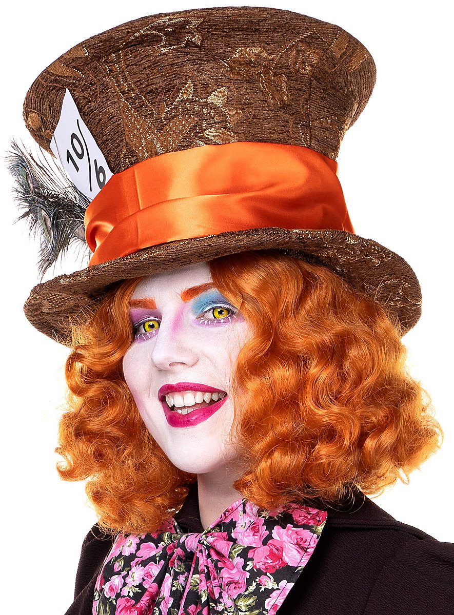 Mad Hatter - Perruque du Chapelier Fou pour femmes - maskworld.com