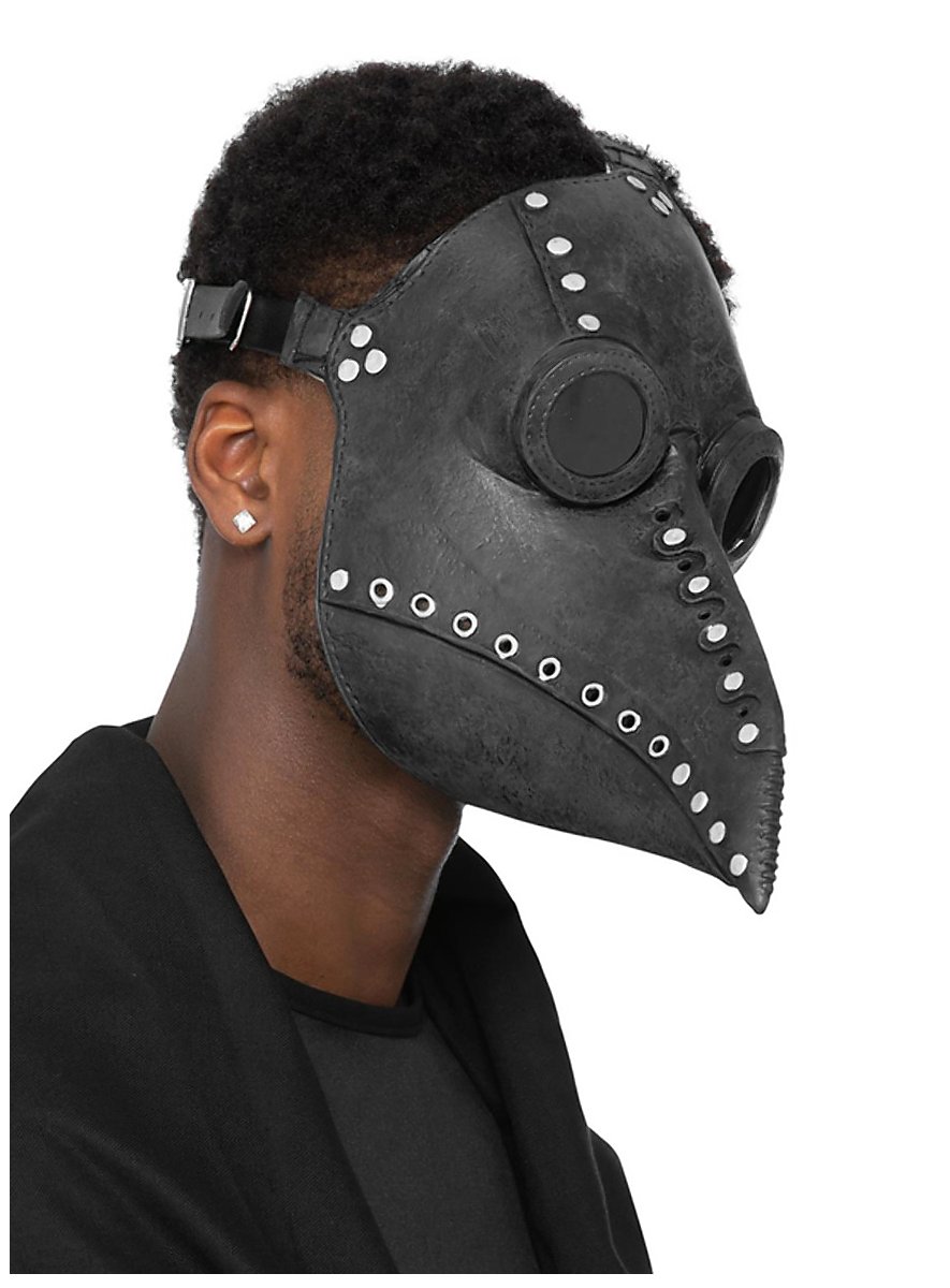 Pestdoktor Maske schwarz - maskworld.com