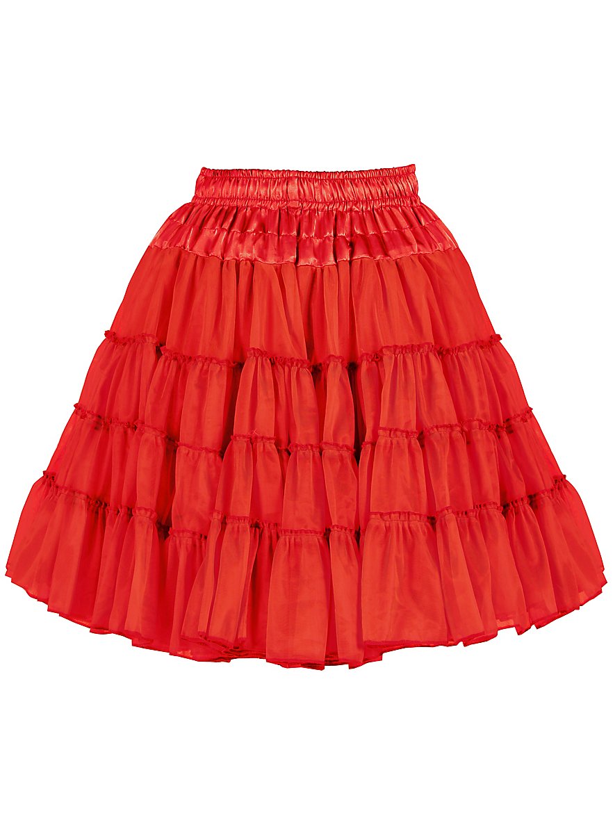Petticoat Deluxe rouge 2 couches - maskworld.com