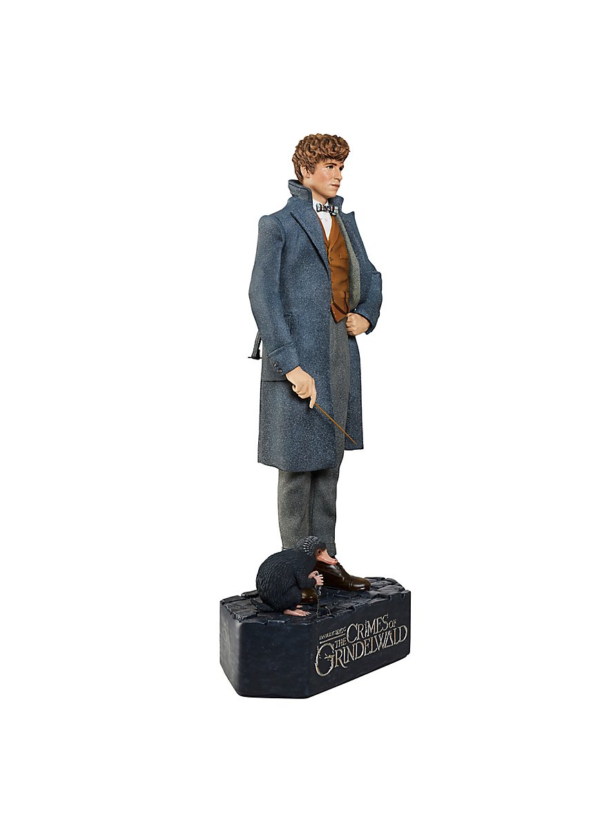 Phantastische Tierwesen - Newt Scamander mit Niffler Life-Size Statue ...