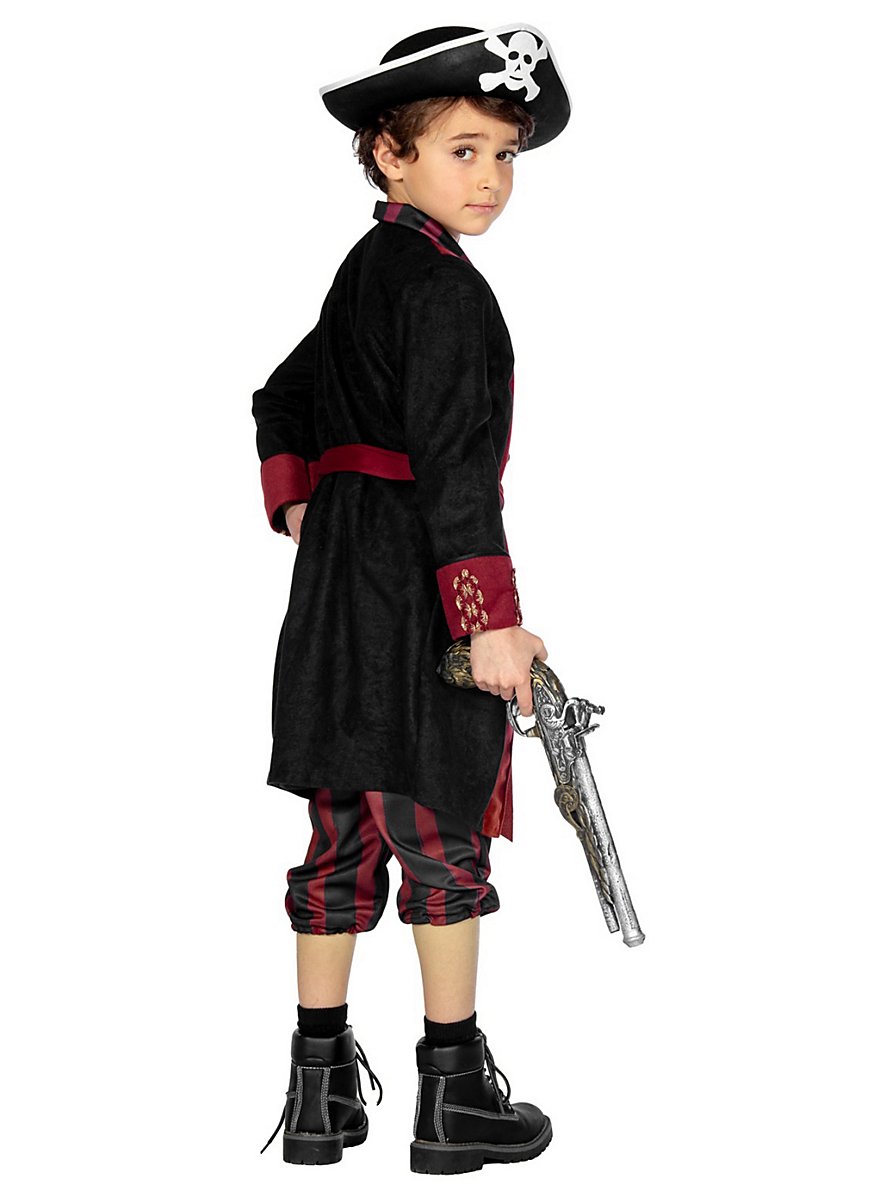 Pirate outfit wine red for boys - maskworld.com
