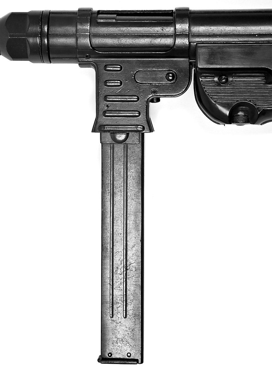 Pistola mitragliatrice Schmeisser 40 arma deco - maskworld.com