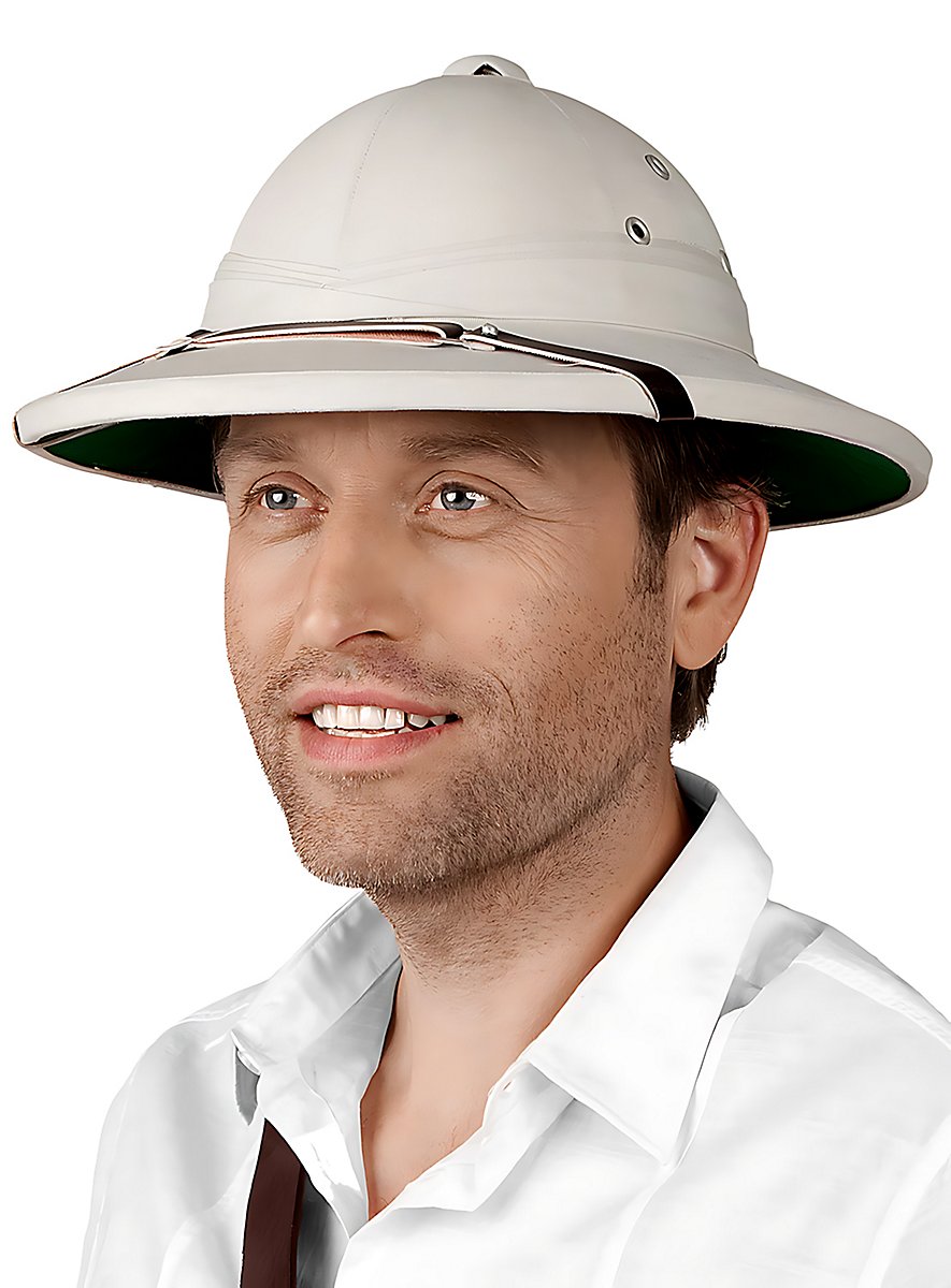 Pith Helmet light gray - maskworld.com