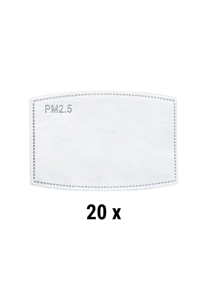 PM 2.5 Filter for fabric masks - 20 pieces - maskworld.com