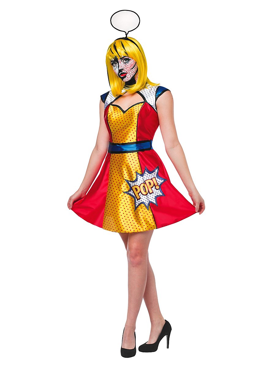 Pop Art Girl Costume Maskworld