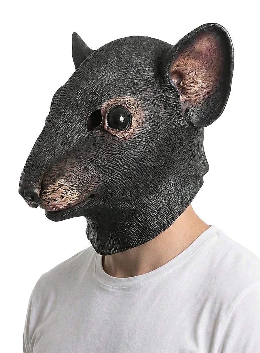 Rat Latex Full Mask - maskworld.com