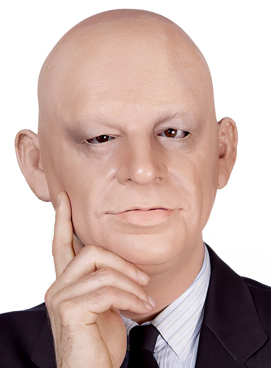 Realistic minister mask made from foam latex - maskworld.com
