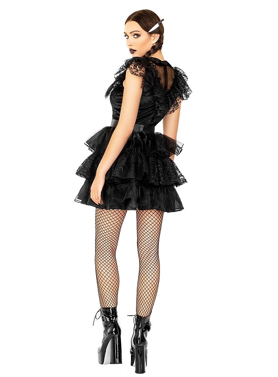 Rebel Gothic Girl Costume - maskworld.com