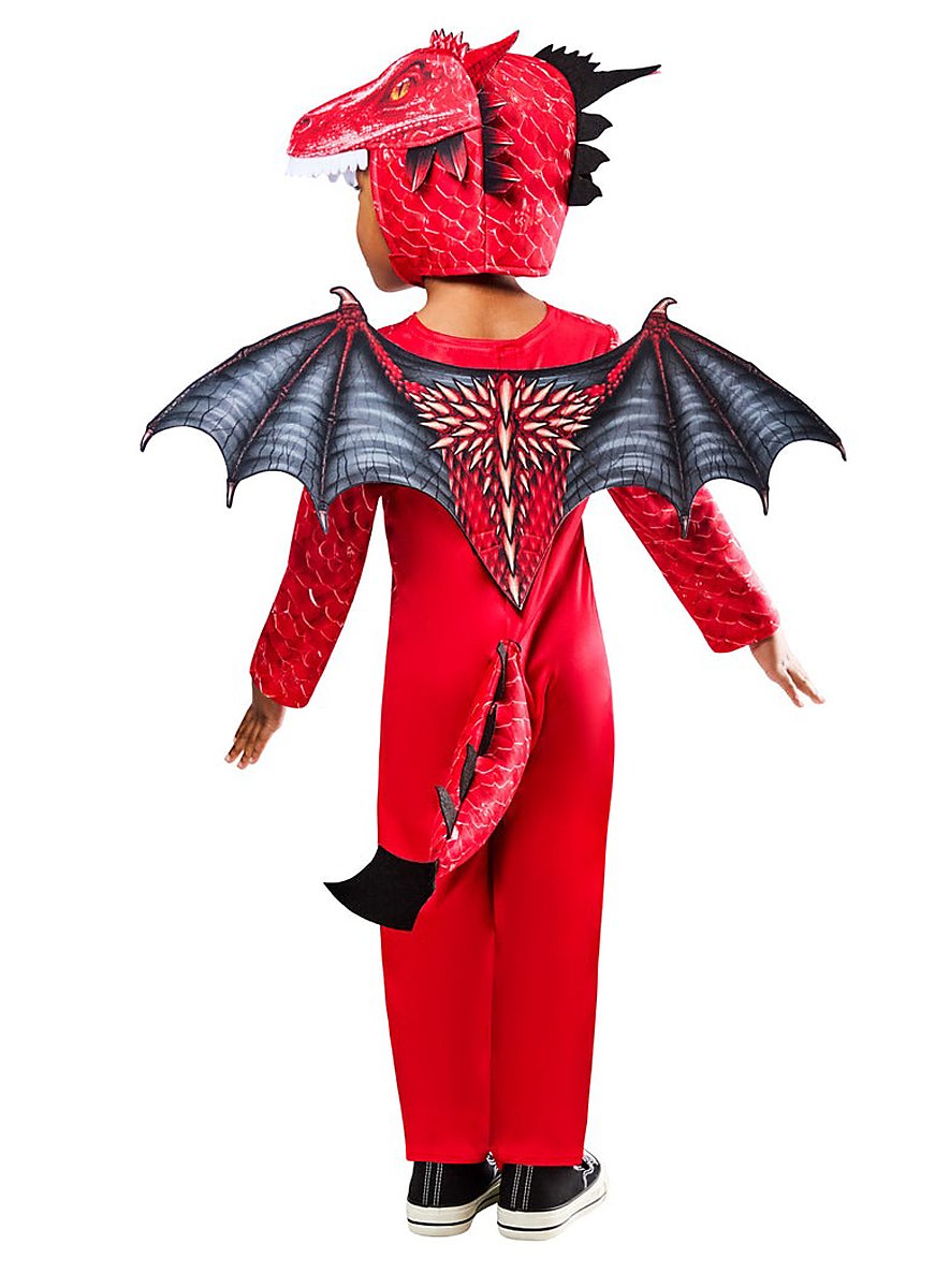 Red Fire Dragon Costume for Kids - maskworld.com