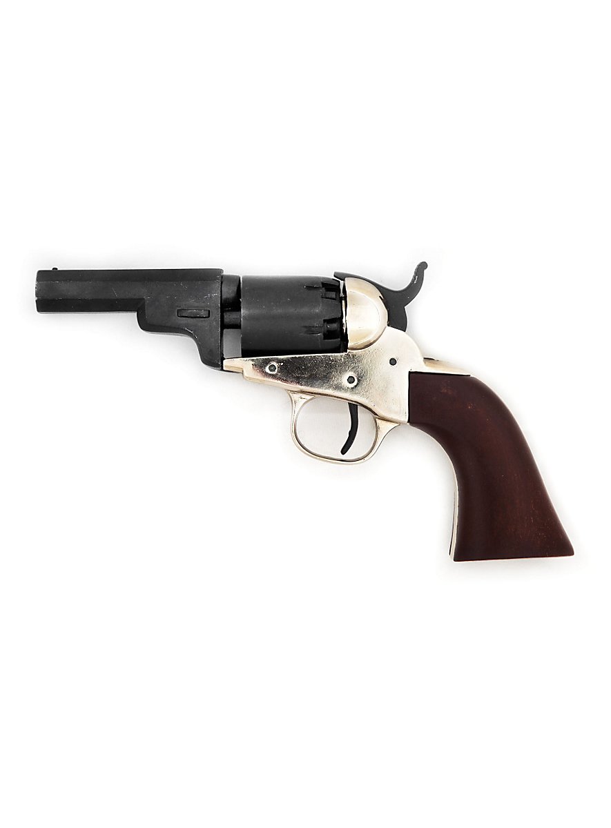 Revólver - Colt Wells Fargo 1849 (Color Latón) - maskworld.com
