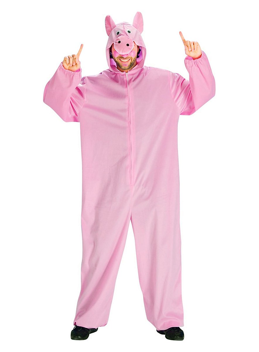 Roze varkentje overall - maskworld.com