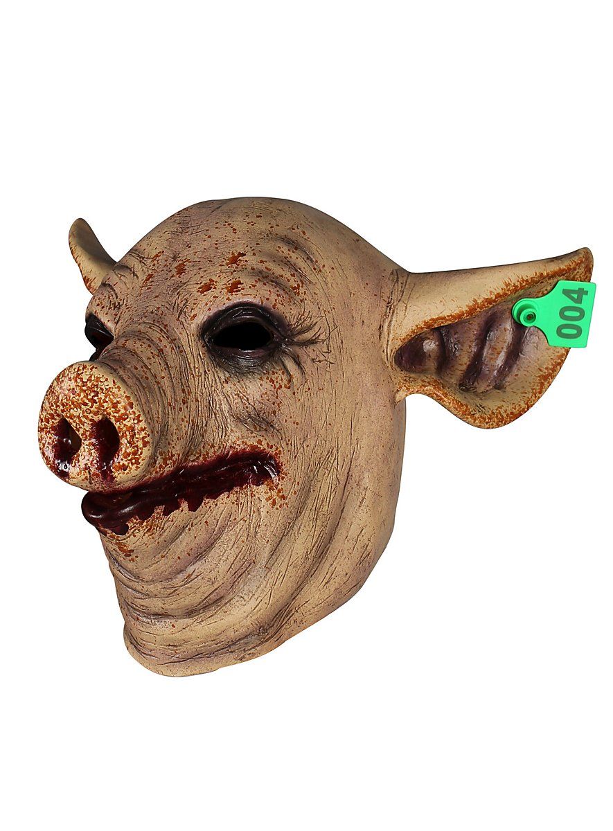 Sau Mask With Bloody Pig'S Head - maskworld.com