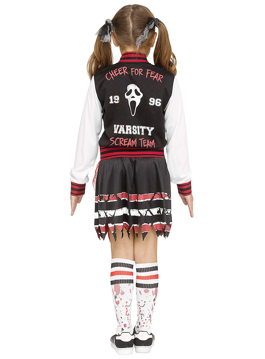 Scream - Ghostface cheerleader costume for children - maskworld.com