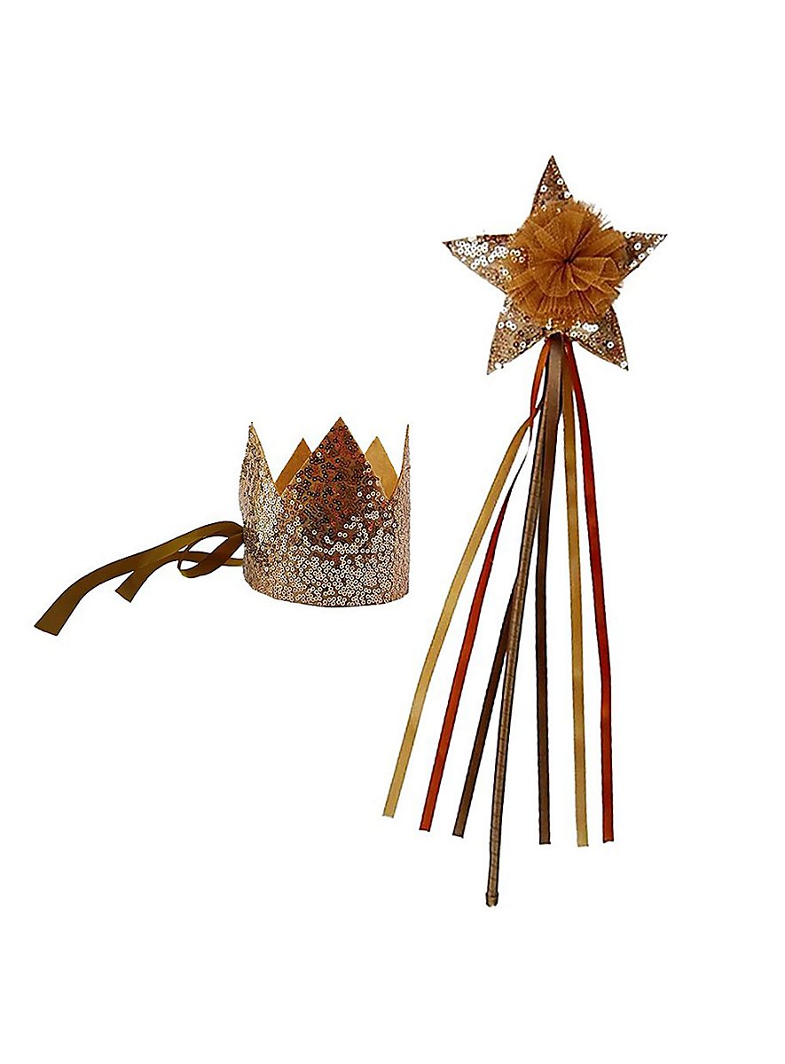 Set de Hada de Cuento Marrón Avellana - maskworld.com