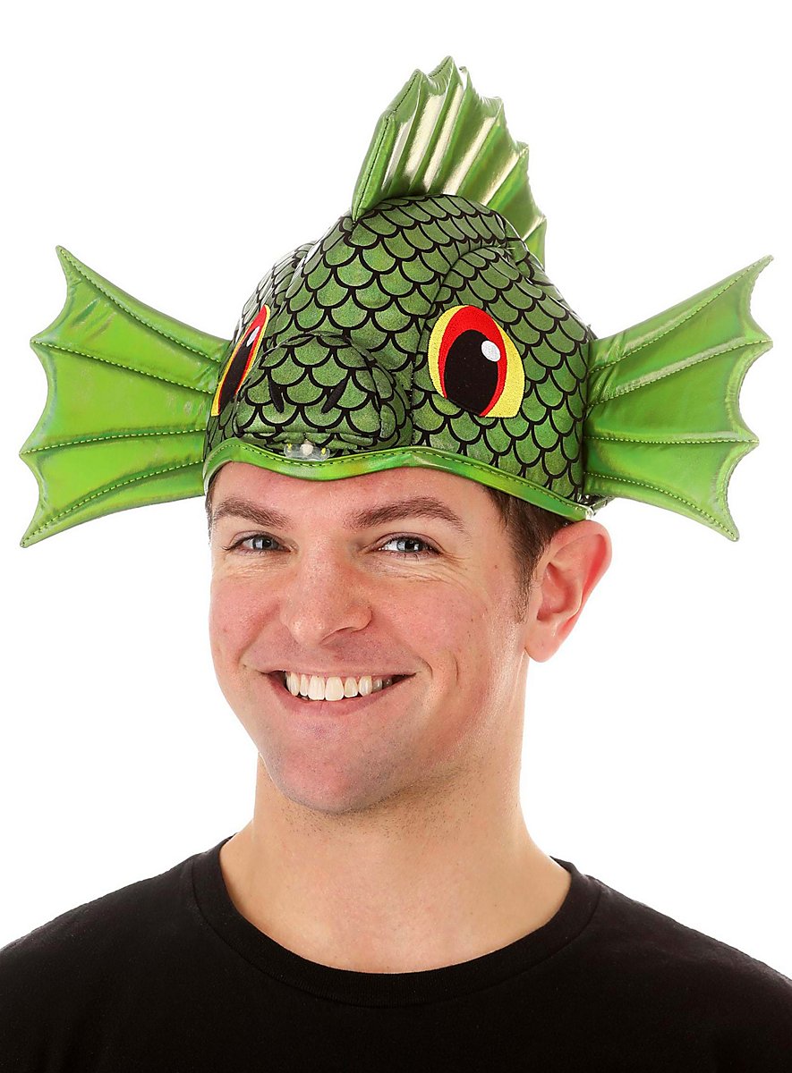 Spuwend moerasmonster muts met waterspuit - maskworld.com