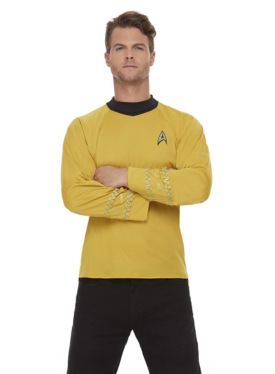Star Trek – Starship Enterprise Uniform, gold - maskworld.com