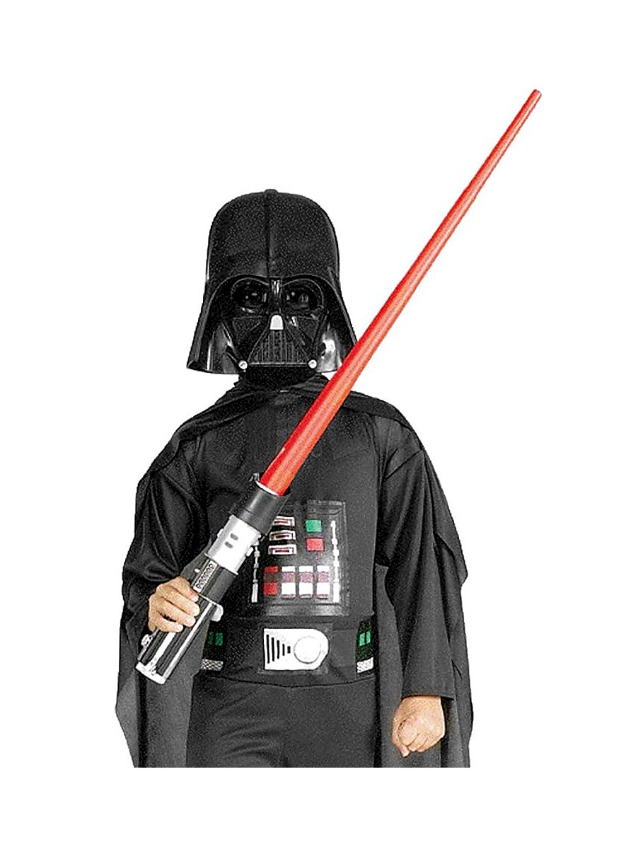 Star Wars Darth Vader Costume for Kids with Lightsaber - maskworld.com