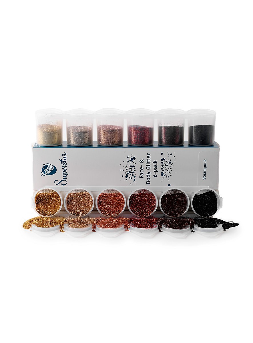 Steampunk glitter mix fine 90 ml - maskworld.com