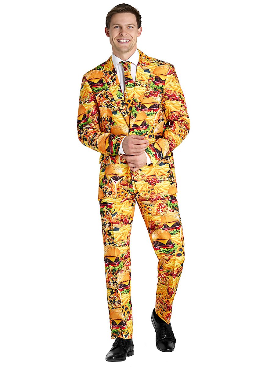 SuitMeister Fast Food Partyanzug - maskworld.com