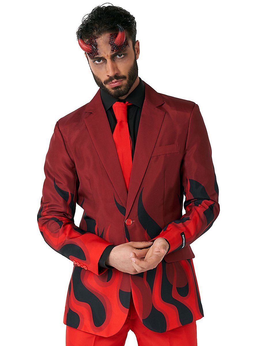 SuitMeister Red Devil Party Suit - maskworld.com