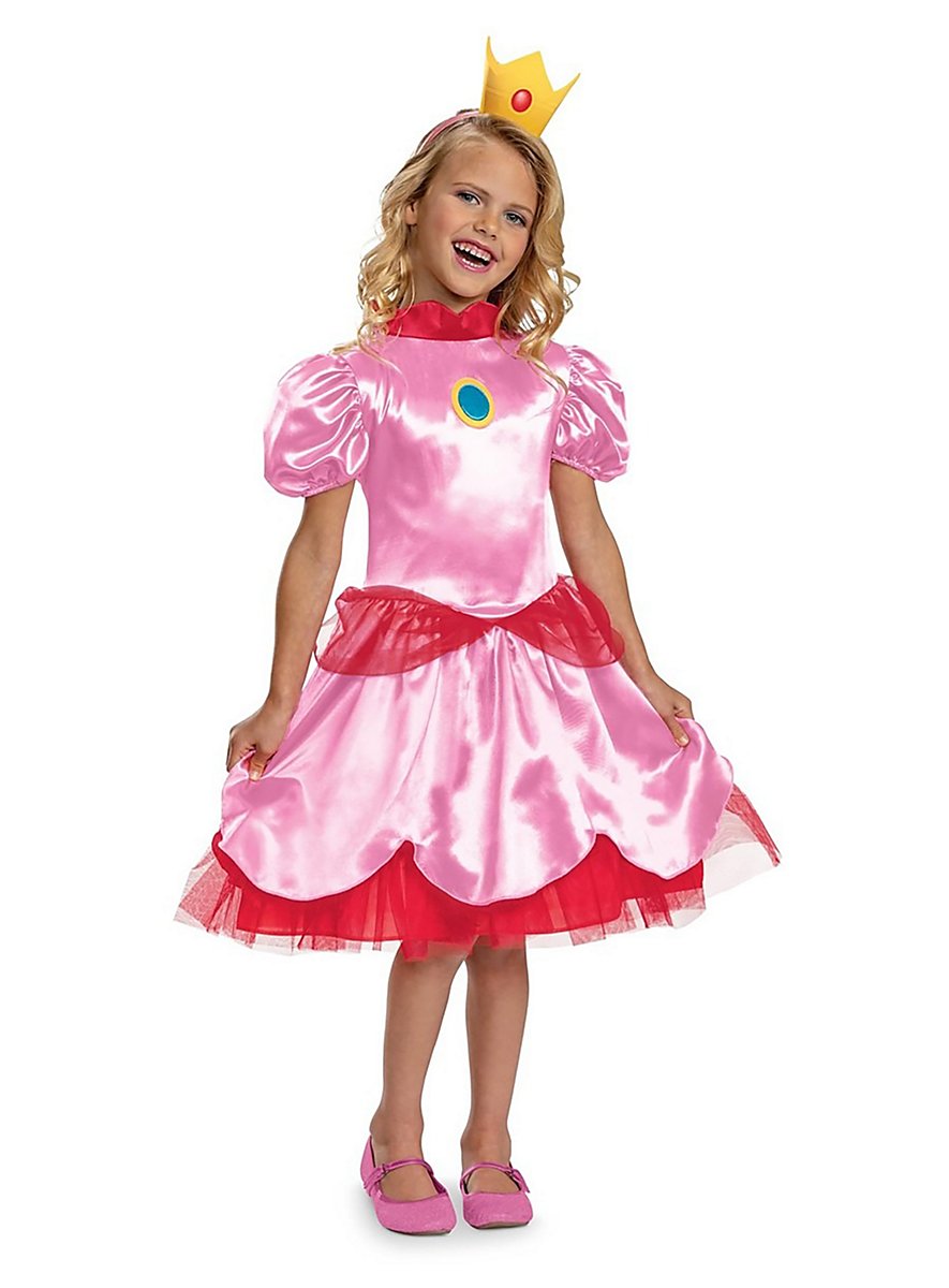 Super Mario Bros. – Princess Peach Costume for Children - maskworld.com