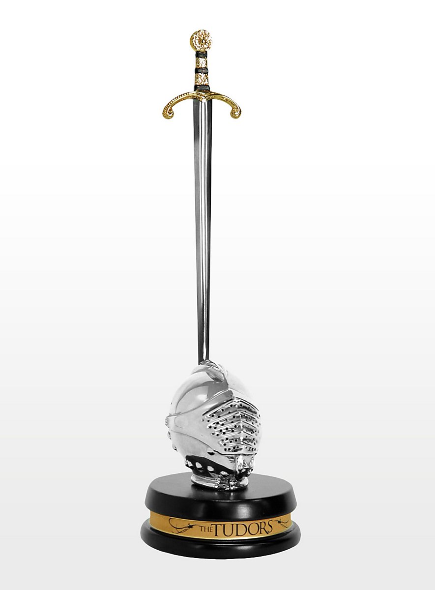 Tagliacarte con spada reale Tudor - maskworld.com