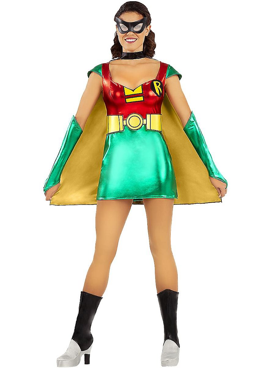 Teen Titans - Déguisement Robin pour femme - maskworld.com