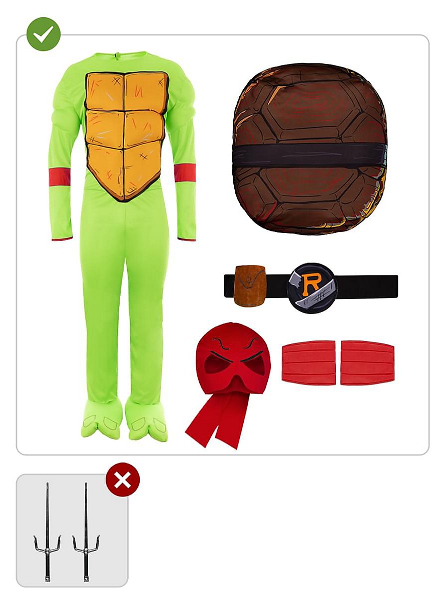 Teenage Mutant Ninja Turtles - Raphael costume - maskworld.com