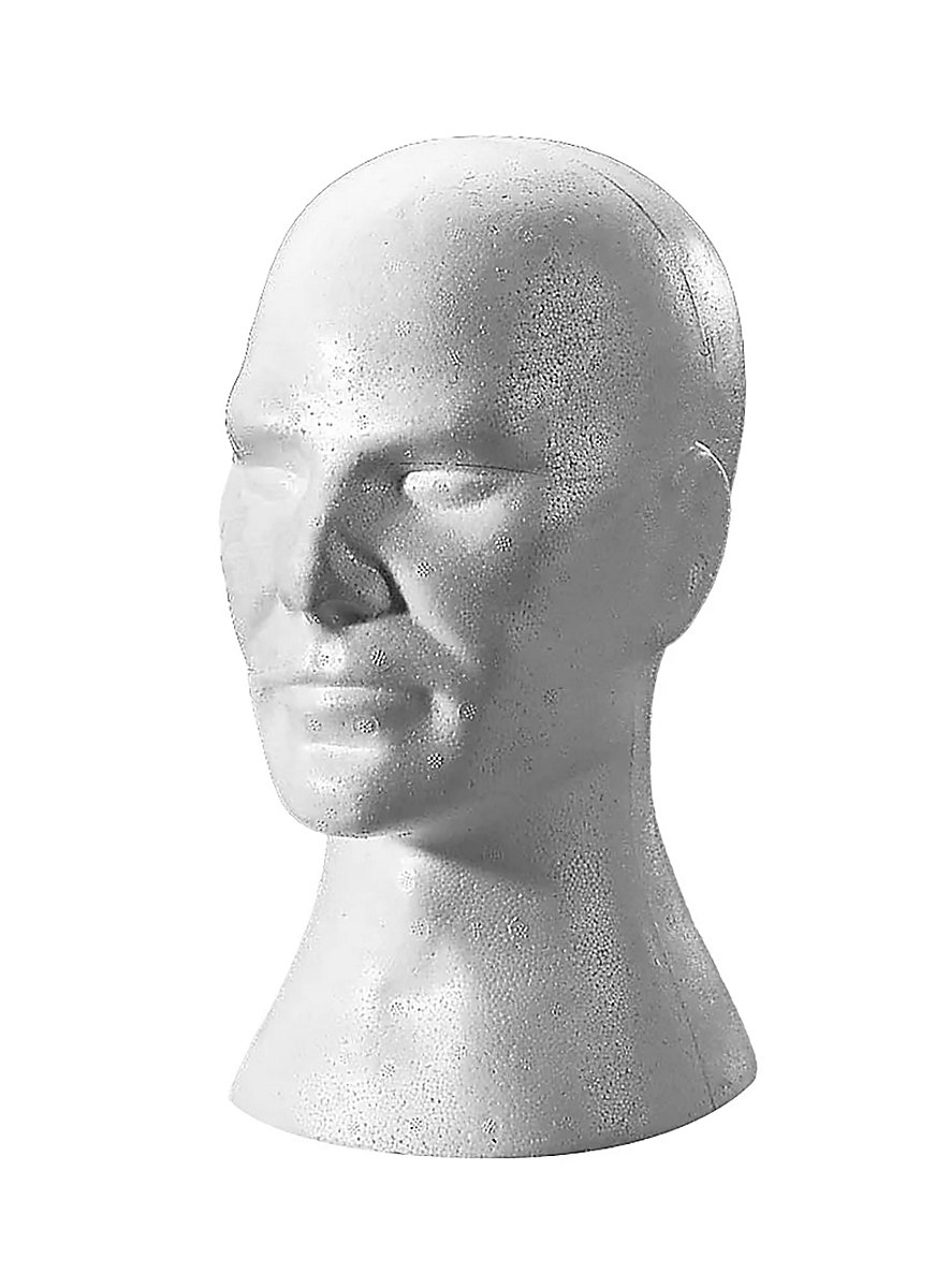 Testa di parrucca uomo - maskworld.com