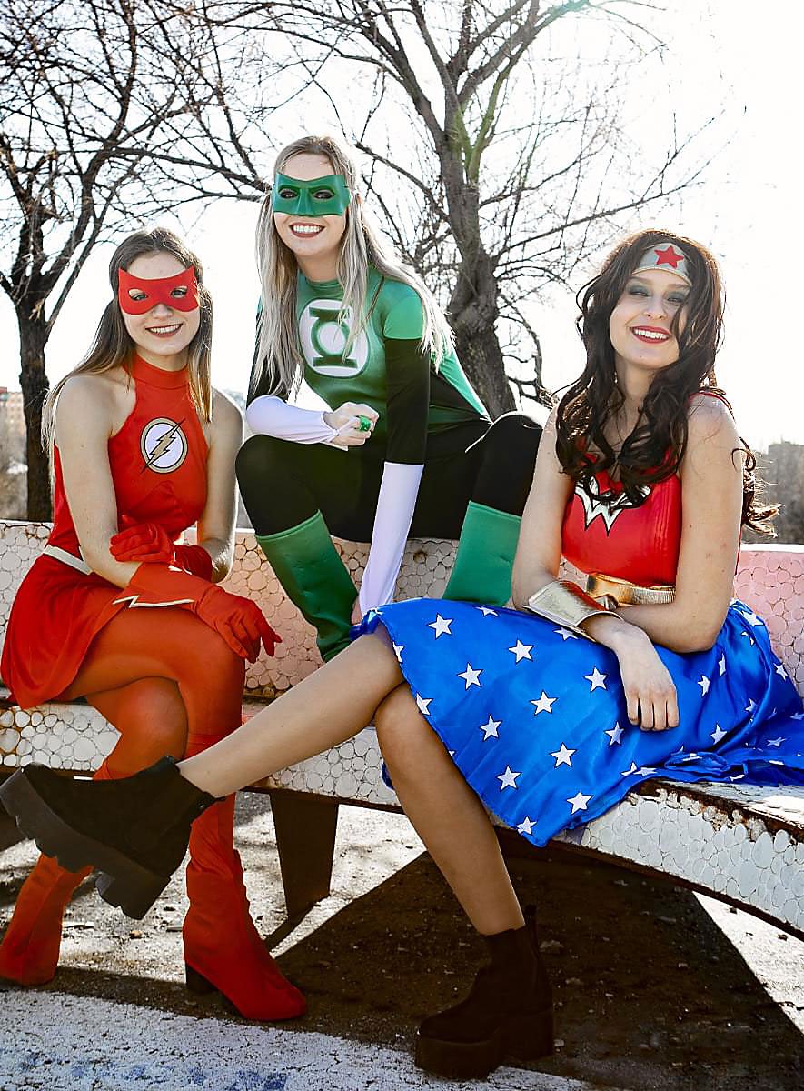 Superhelden Kostum Frauen