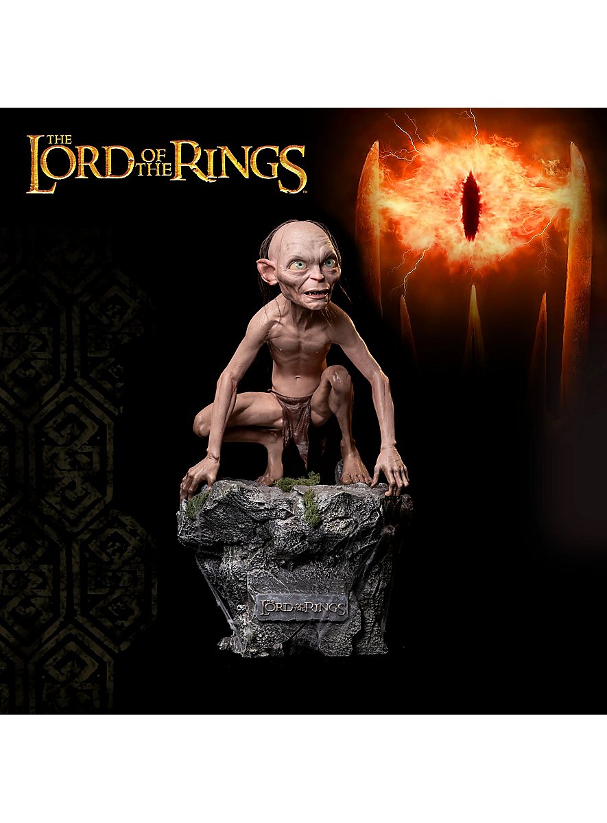 The Lord of the Rings - Gollum Life-Size Statue - maskworld.com