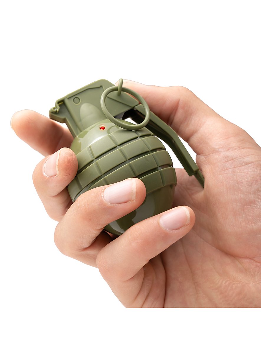 Toy hand grenade green - LARP grenade dummy - maskworld.com
