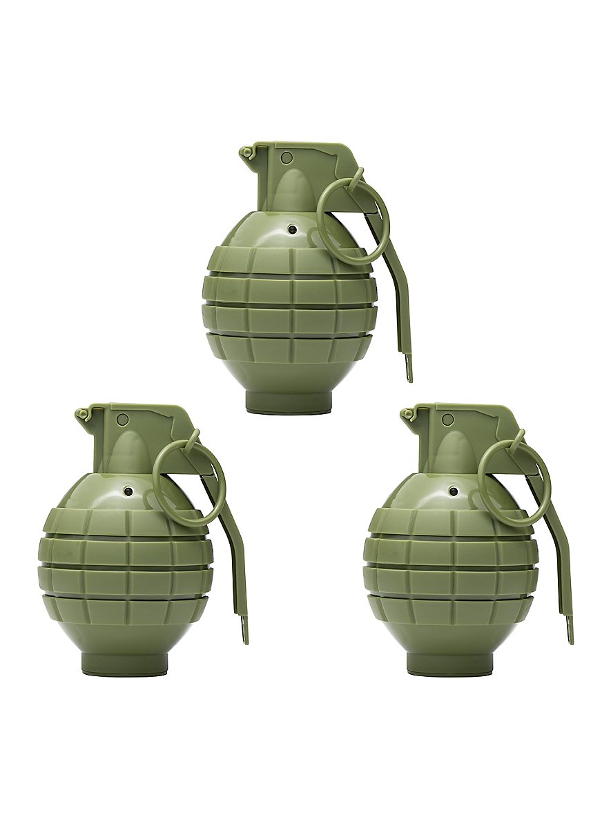 Toy hand grenade green - LARP grenade dummy - maskworld.com