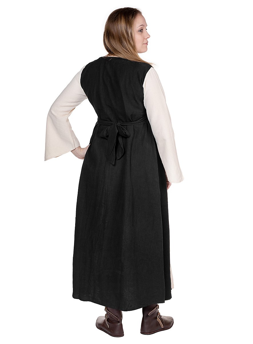 Two-Tone Black-and-White Maid's Dress - maskworld.com