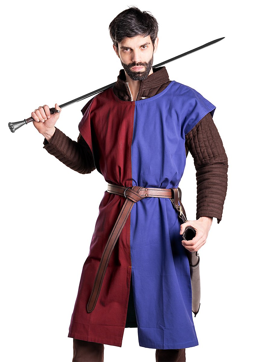 Two-Tone Tabard, red-blue - maskworld.com