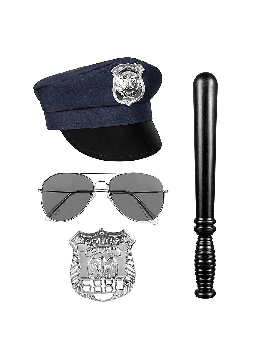 US Cop Accessory Set - maskworld.com
