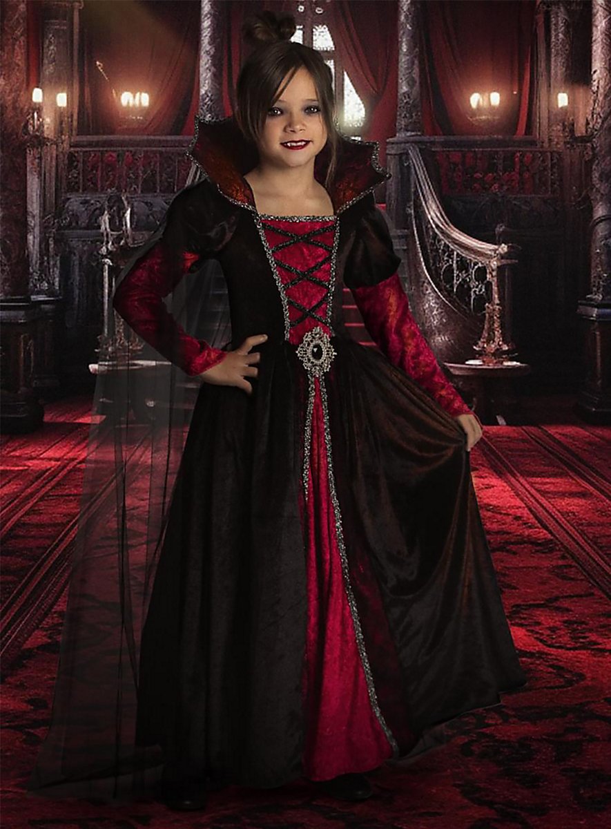 Vampire Countess Costume for Children - maskworld.com