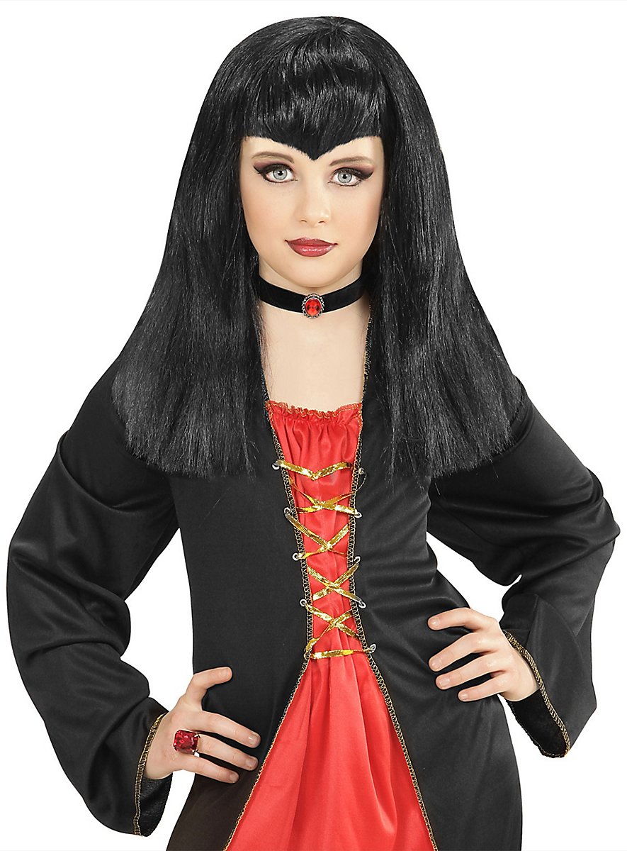 Vampire girl’s wig - maskworld.com