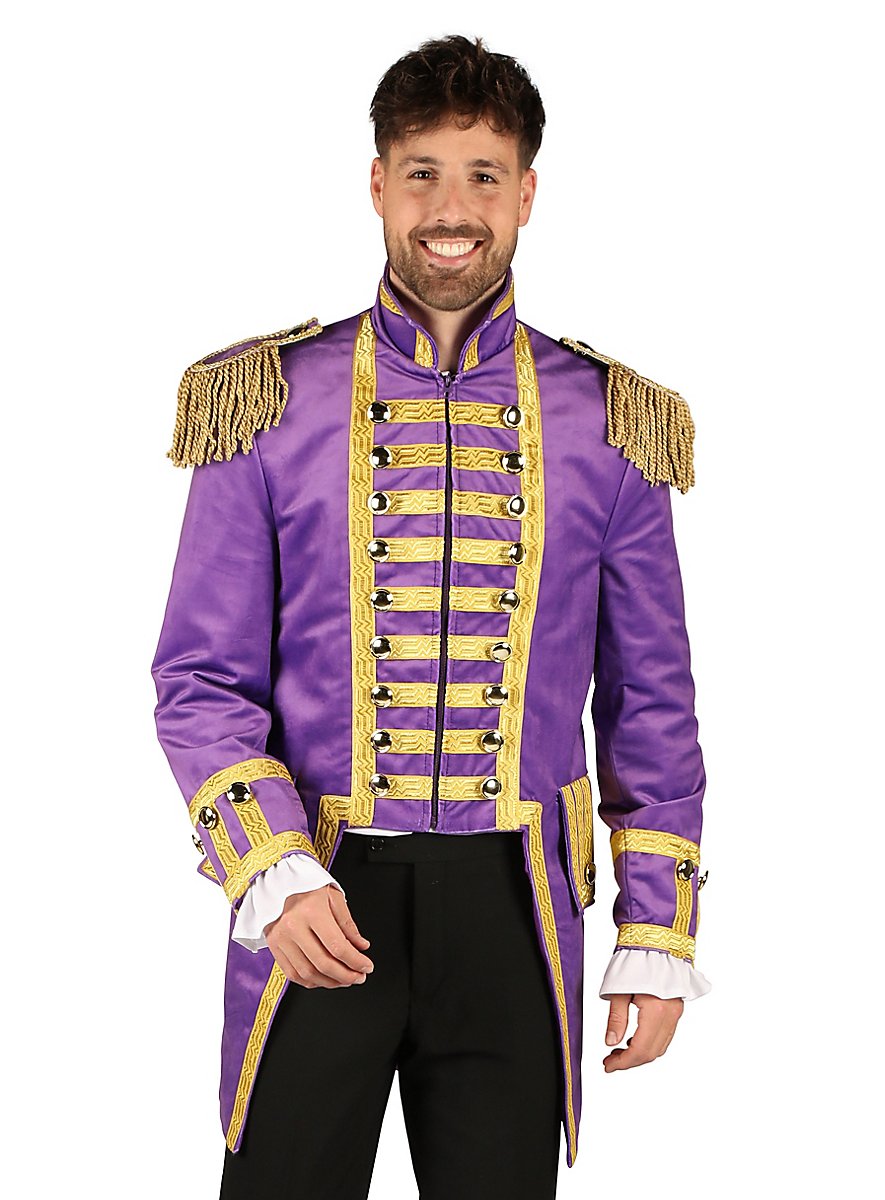 Veste de garde pour homme violet et or - maskworld.com