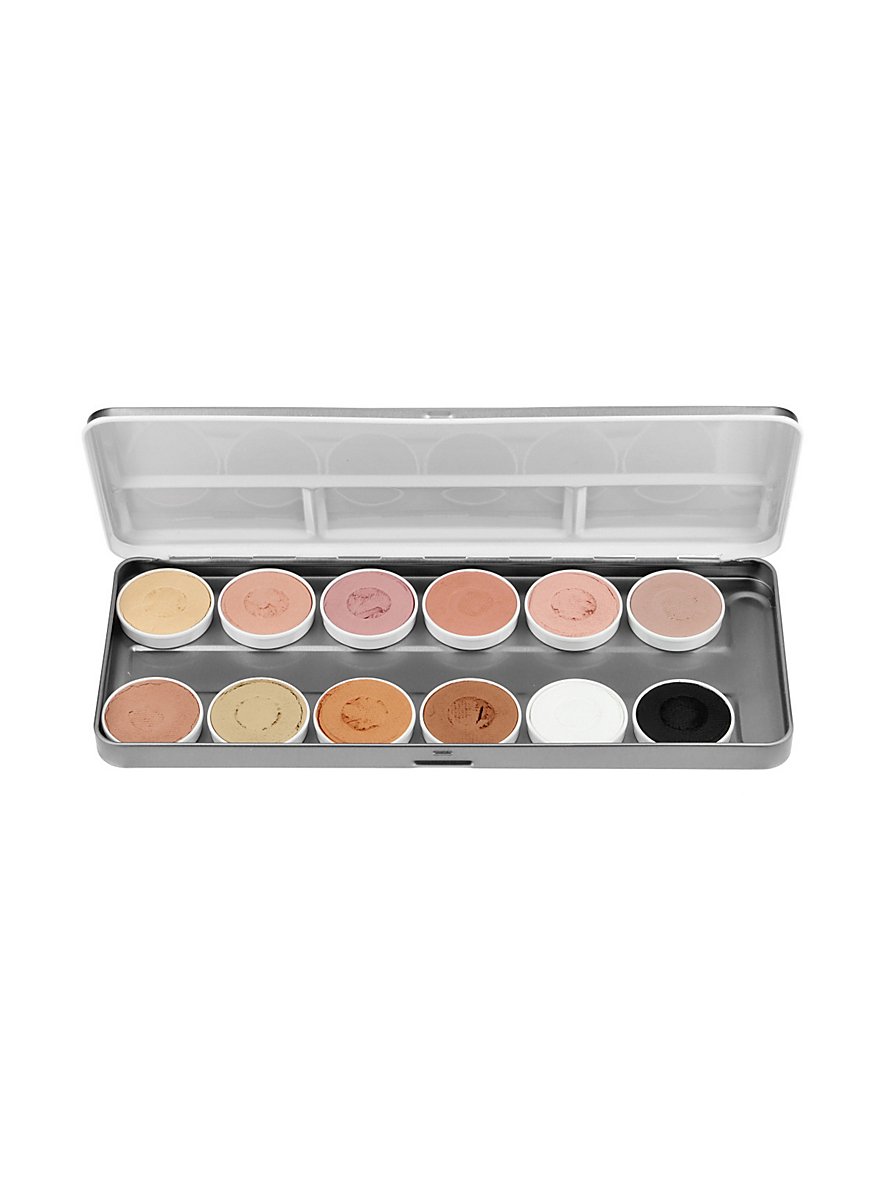 Water makeup Skin Tones - Palette with 12 colors - maskworld.com