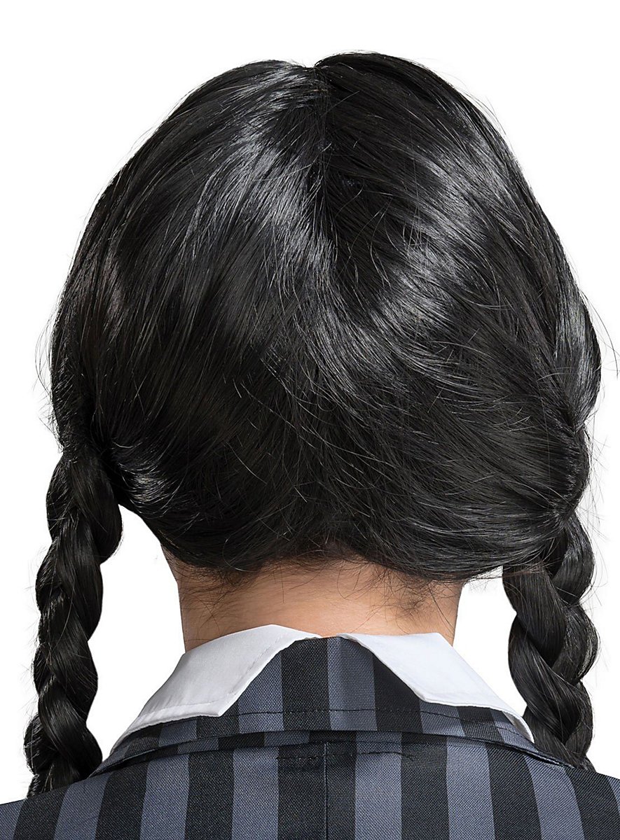 Wednesday wig for adults - maskworld.com