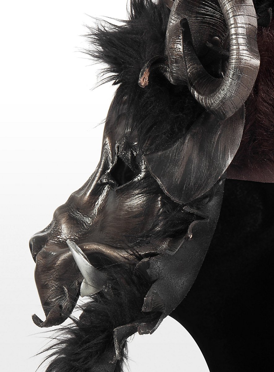 Wildebeest Leather Half Mask - maskworld.com