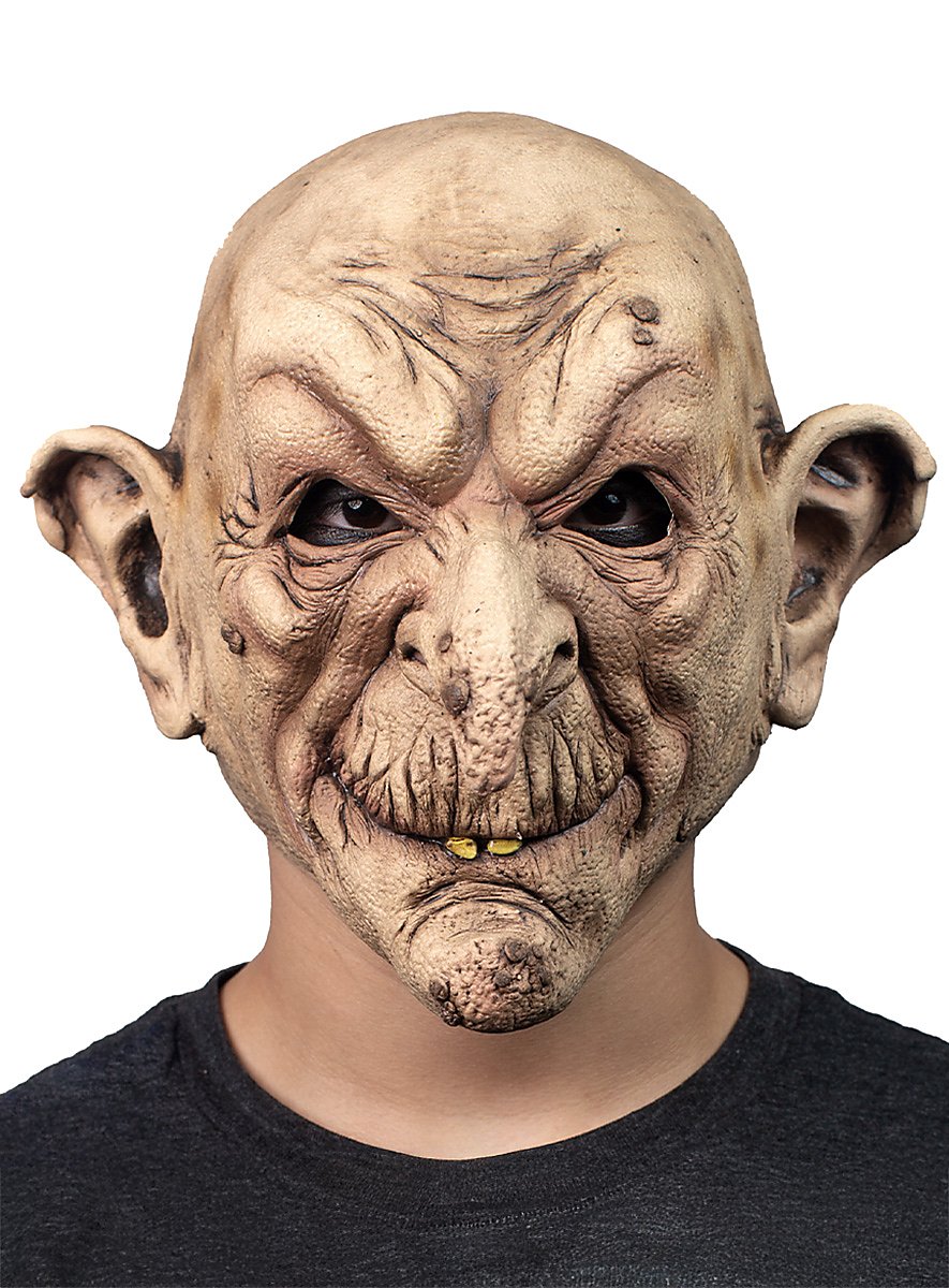 Wizard Horror Mask made of latex - maskworld.com