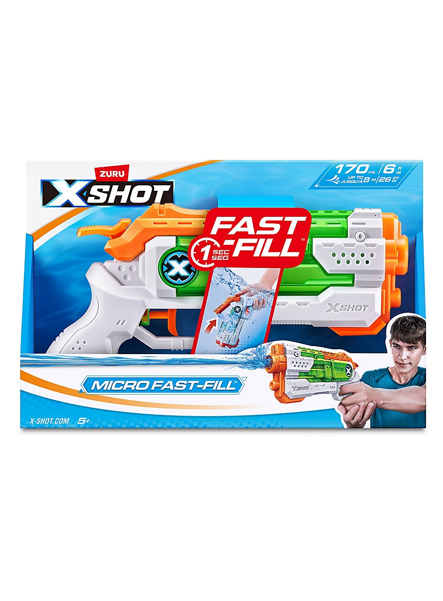 X-Shot Water Micro Fast-Fill Water Blaster - maskworld.com
