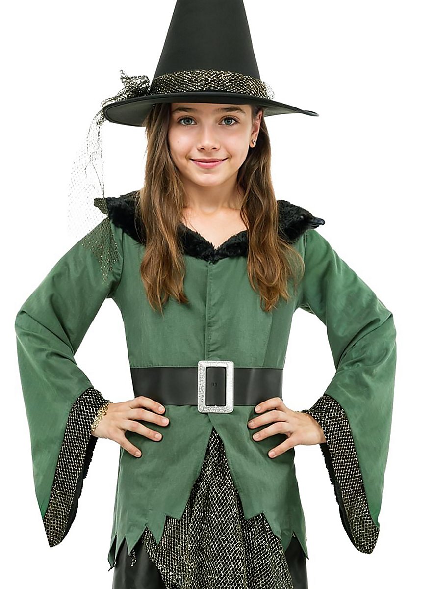 Zauberhafte Hexe Kostüm für Kinder - maskworld.com